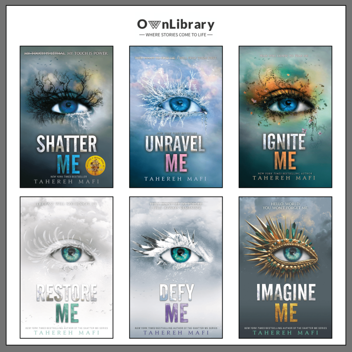 Shatter Me (6 book series) by Tahereh Mafi (Author) | Daraz.pk