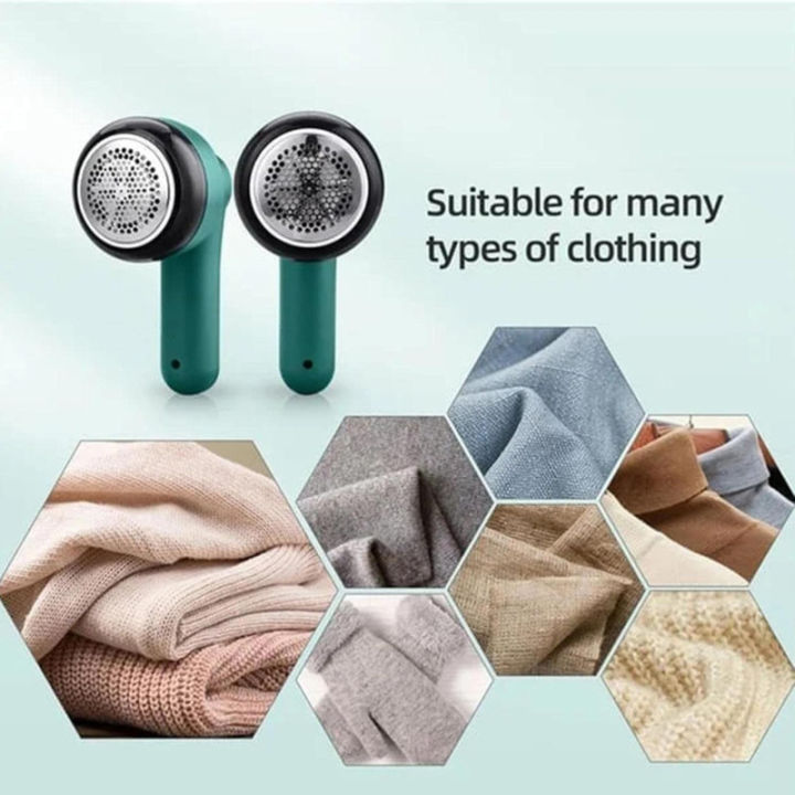 Rechargeable Electric Lint Remover Machine for Clothes , Fabric Shaver ...