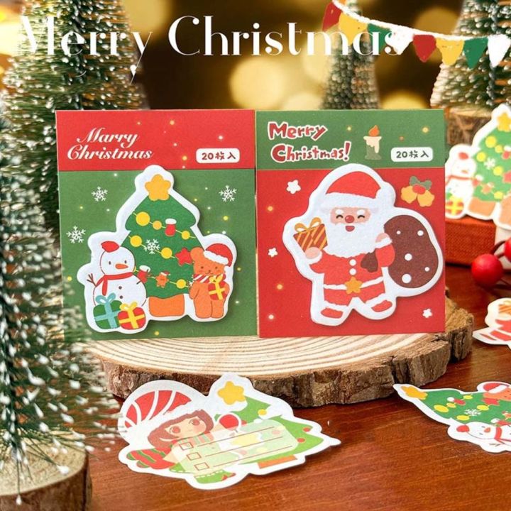 Writing Notes Christmas Christmas Sticky Notes Santa Claus N Times ...