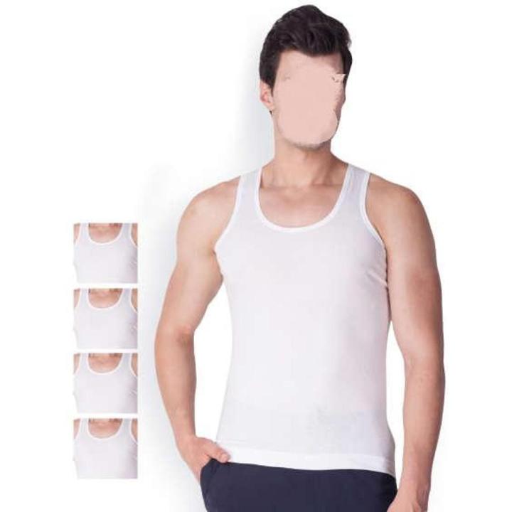 Vest For Men White Sando (Sleeve less) Banyan | Daraz.pk