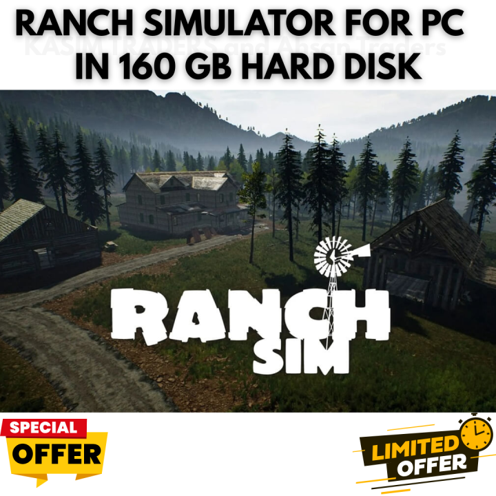 Ranch Simulator PC Game – Pre-installed in 160GB Hard Disk | Farming ...
