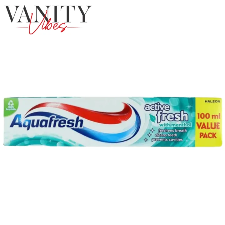 Aquafresh Triple Protection Toothpaste With Menthol 100ml | Daraz.pk