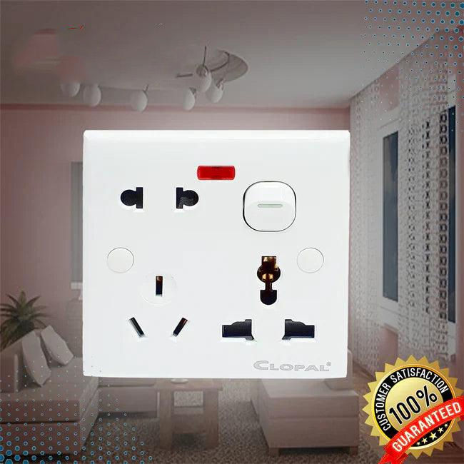 Premium Multi Plug Electric Switch Board – Model 001, Durable & Safe ...