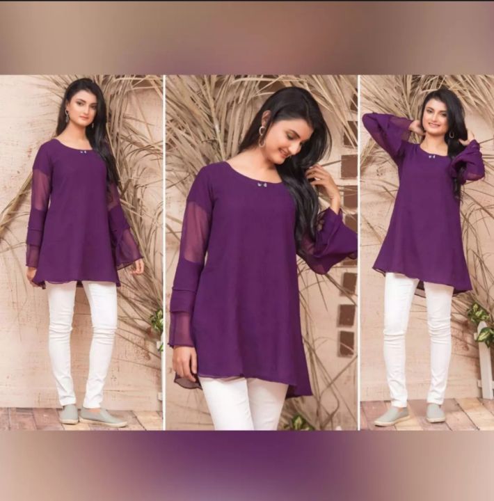 YKSpot Kurti Stitched Summer Kurta designs for girls | Daraz.pk
