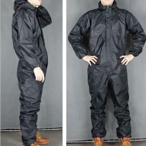 Waterproof Conjoined Full Body Rain Coat Rubber Coated 1Pcs Full Clothe ...