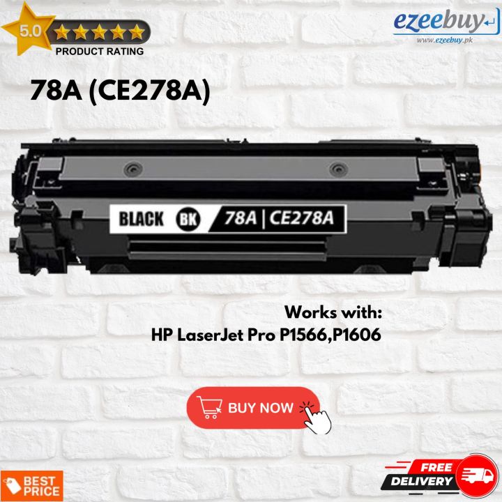HP 78A CE278A Black LaserJet Toner Cartridge | Daraz.pk