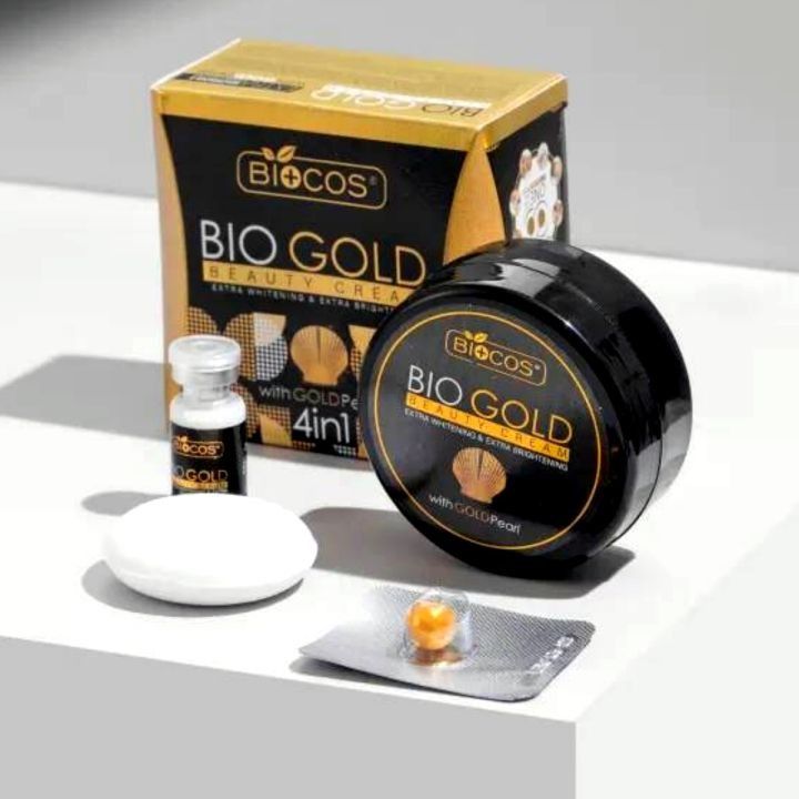 Biocos Gold Beauty Glow Cream + Serum + Soap + Capsule 4in1 | Daraz.pk