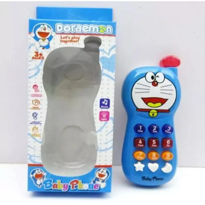 Musical Doraemon Poems Phones For Kids and Toddlers | Daraz.pk