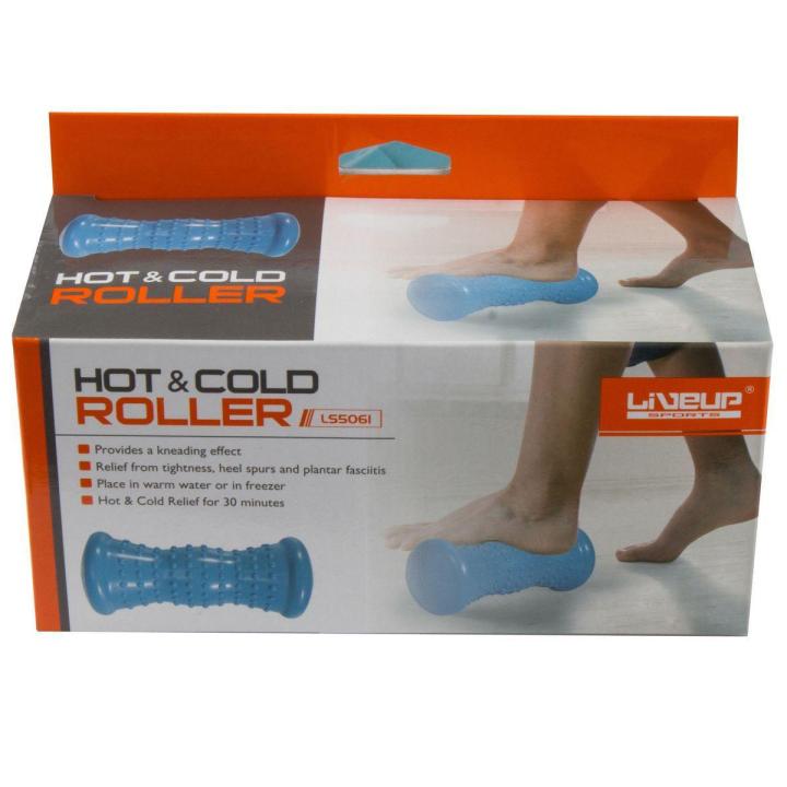 Hot and Cold Foot Roller Massager with Bumps for Soothing Heel Pain ...