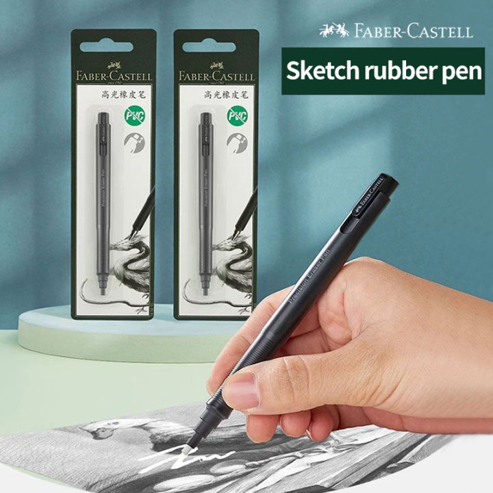 Faber-Castell Eraser Retractable Automatic Pencil Rubber High Precision ...