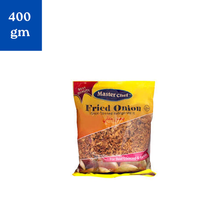 Chase Up Master Chef Fried Onion Pouch 400Gm | Daraz.pk