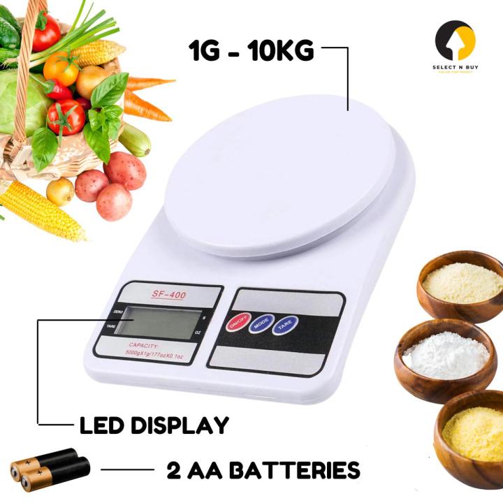 10kg Electronic Digital Kitchen Scale Digital Weight Machine Digital ...