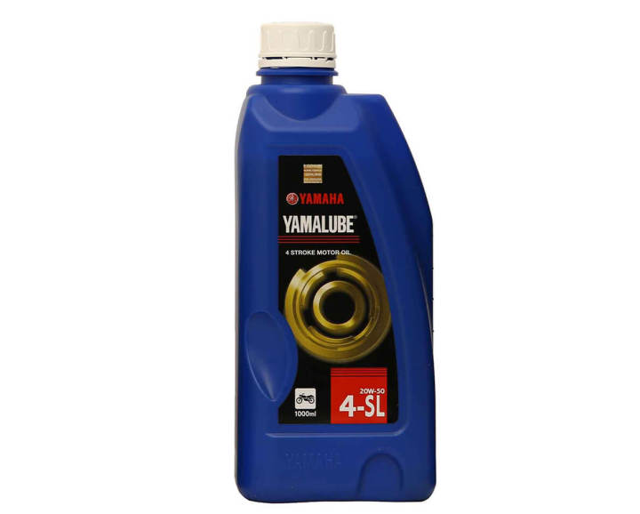 YAMALUBE 1 Liter Bottle (API SL SAE 20W-50 JASO MA) Engine Oil for 4 ...