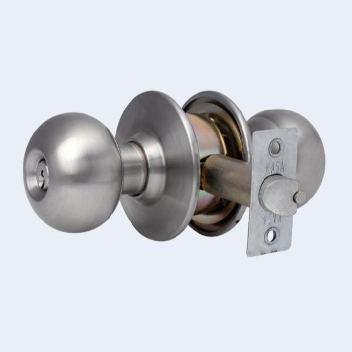 Round lock / Door lock silver | Daraz.pk