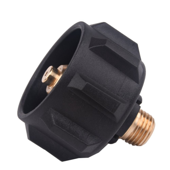 Gas Regulator Valve Fitting Adapter QCC1 Propane Adapter with Nut and 1 ...