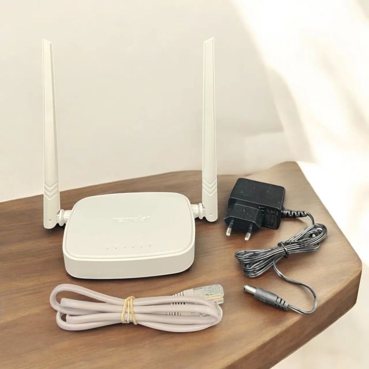 Tenda N300 Wireless WiFi Router – 300Mbps Speed – Dual Antenna – Clean ...