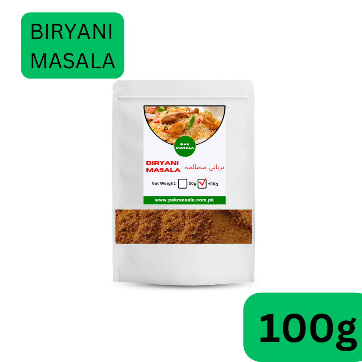 Biryani Recipe Masala (Double Pack- 100gm) | Daraz.pk