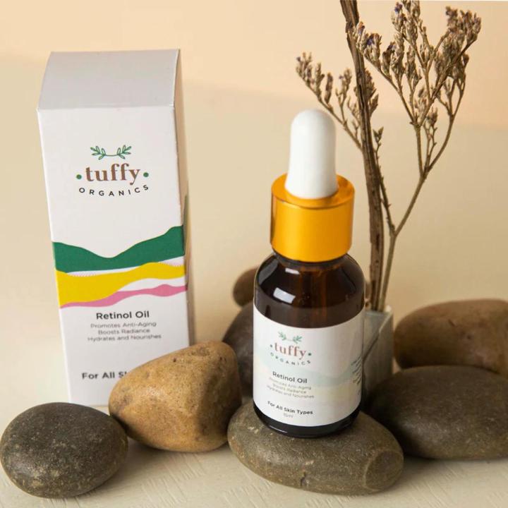 Tuffy Organics Retinol oil Anti-aging and Anti-wrinkle Face Serum with ...