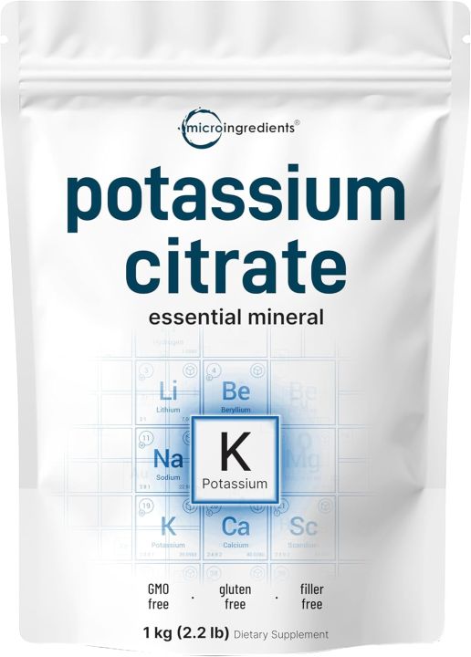 US Origin Potassium Citrate Powder, 1 KG (35 Ounce) | Essential ...