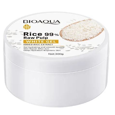 Bioaqua Rice 99% Raw Pulp Glow Gel 300g Bqy49017 | Daraz.pk