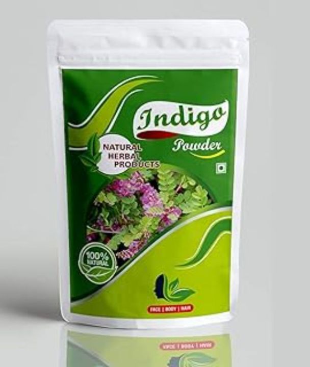 Indigo Powder (Indigofera Tinctoria) Organic For Hair Pure Neel Powder ...