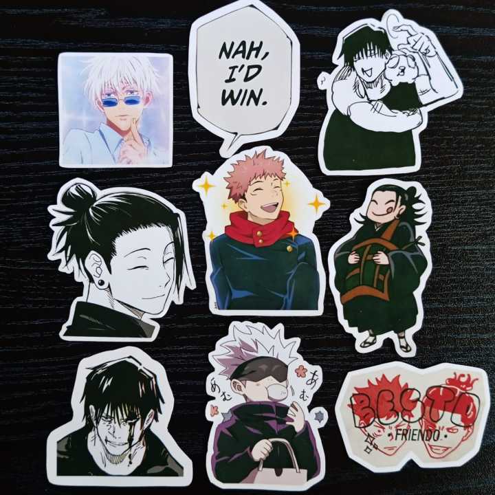 25 or 40 pcs JUJUTSU KAISEN stickers based on jjk jujutsu kaisen anime ...