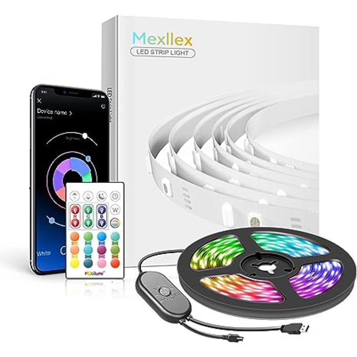 Mexllex LED TV Backlights USB Powered for 32 Inch-60 Inch TV, Color ...