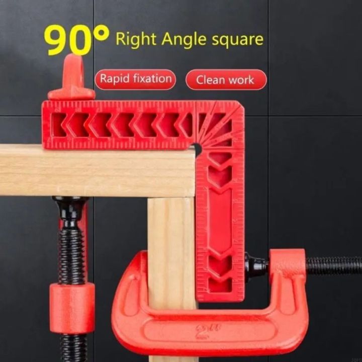 Simple Square Right Angle Woodworking Positioning Ruler 90 Degrees ...
