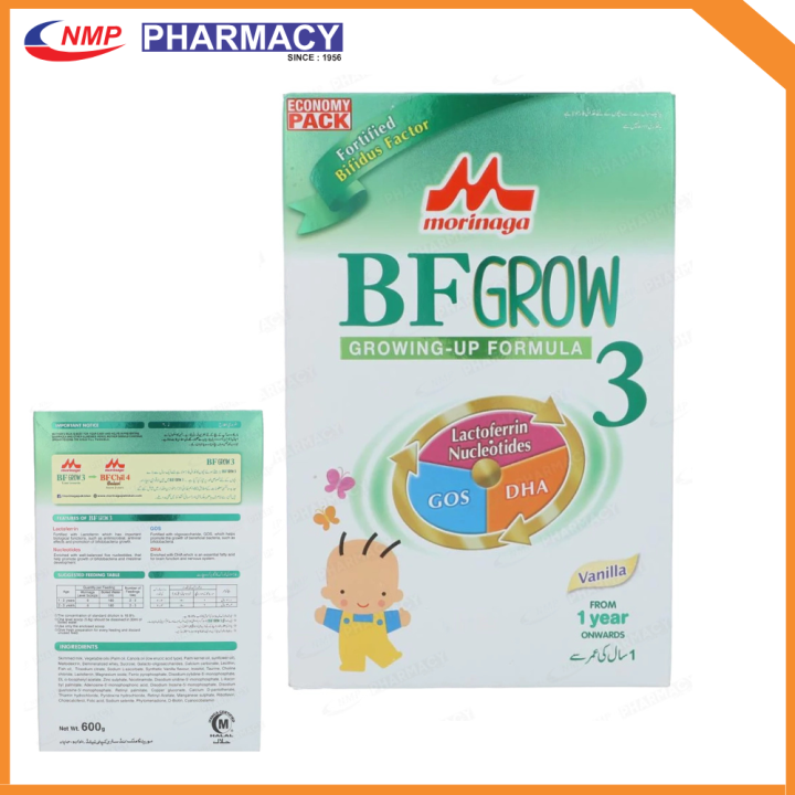 BF Grow 3 Vanilla 600g – Stage 3 Growing-Up Formula Milk Powder for ...