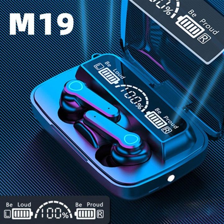 M19 Air buds with LED Display and Super Long Battery Timing - Latest ...