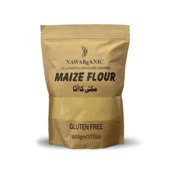 Maize Flour | Maki Ka Atta | Corn Flour | Nawabganic | Daraz.pk