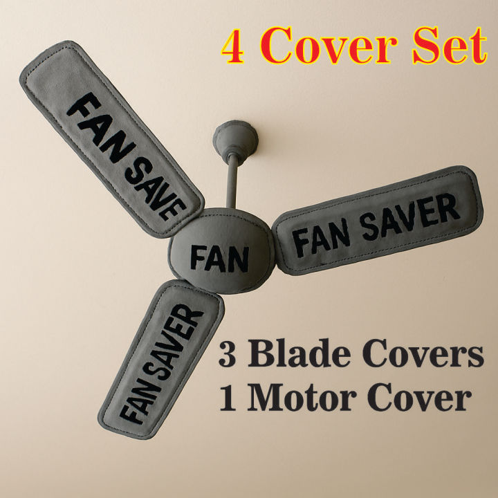 Dustproof and Washable Fan Cover Set for Ceiling Fans – Includes Fan ...