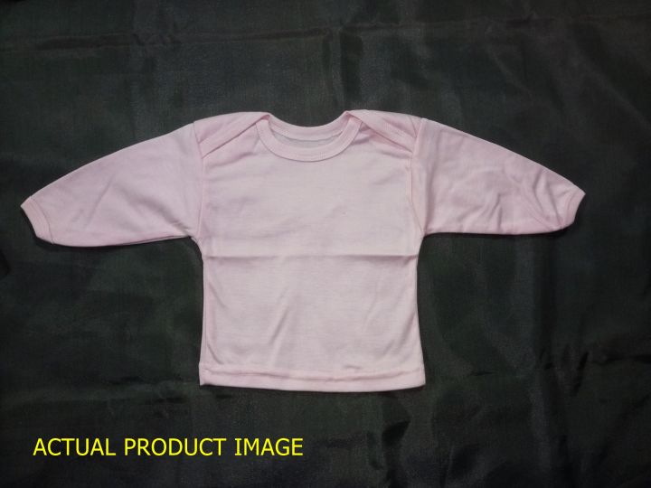 1 Piece - Baby Body Vest - Wide Neck Kids Vest (Full Sleeves Inner Vest ...