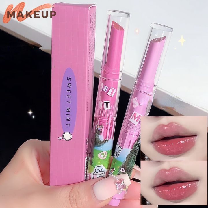 SWEET MINT Moisturizing Jelly Lipsticks 6 Colors Non-stick Cup Lip Tint ...