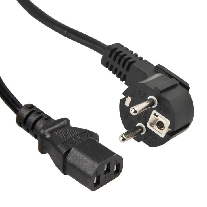 Computer Power Cable Cord for Desktops PC and Printers/Monitor SMPS ...