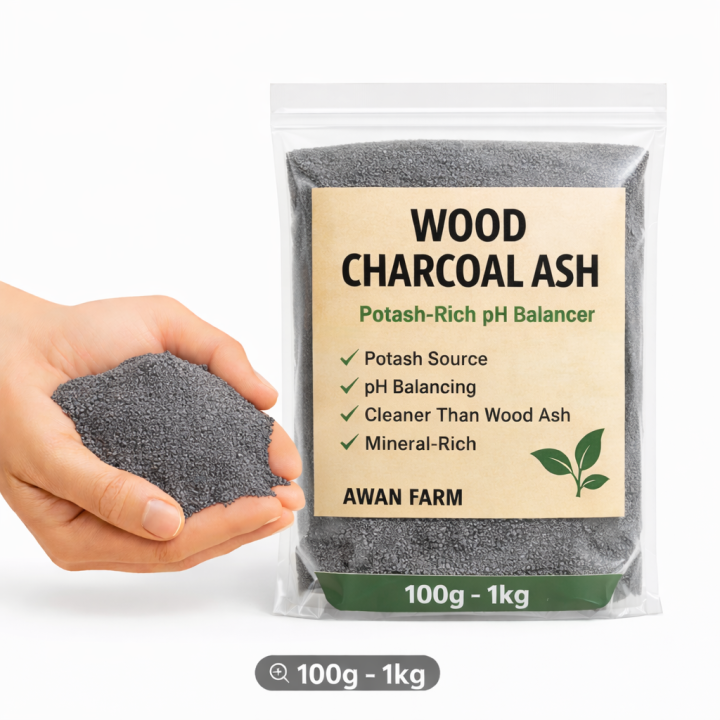 100g - 1kg | Premium Wood Ash – Natural Potash Fertilizer & Soil ...