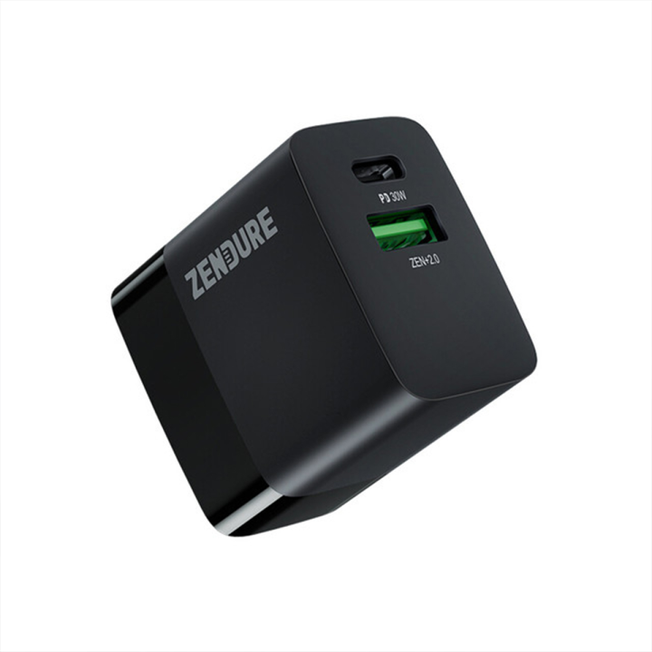 Zendure Charger SuperPort 2C USB-A/Type-C 30W for Samsung Superfast ...