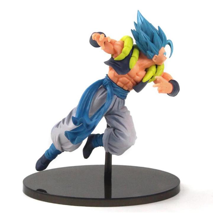 Dragon Ball Super Gogeta Blue Hair Action Figure PVC Collectible Model ...