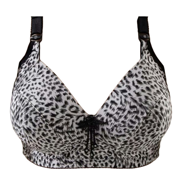 Galaxy Non Padded Cotton Bra - Tiger Print | Daraz.pk