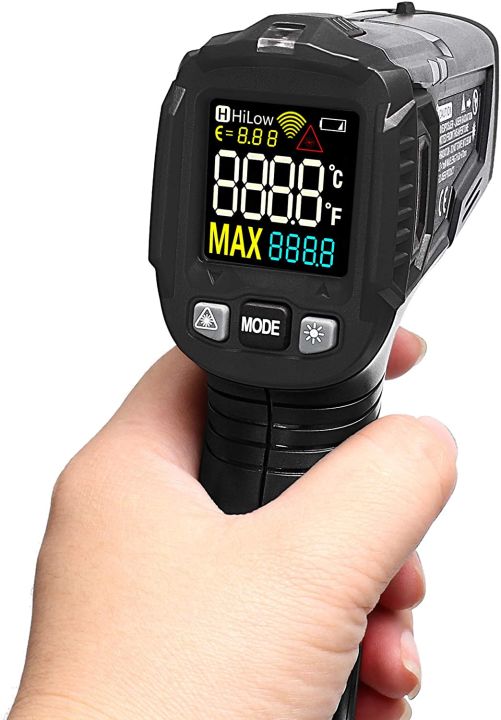 ET6531 Infrared Thermometer Laser Thermometer for Industrial Objects ...
