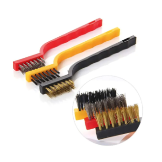 Wire Brush Set for Cleaning and Rust Removing, 7 and 9 Inch Industrial ...