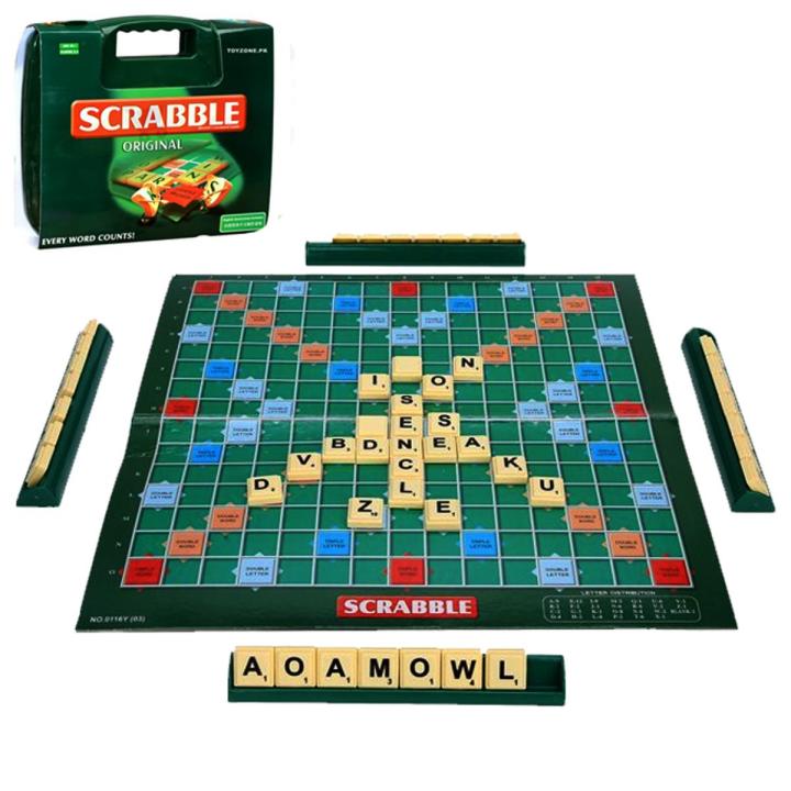 Scrabble Board Game Original Briefcase Set | Daraz.pk