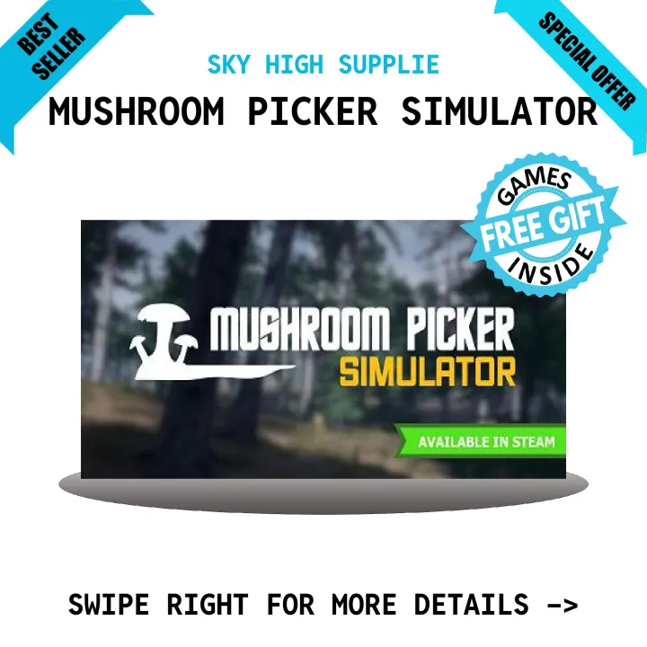 MUSHROOM PICKER SIMULATOR Game for PC - with complete Installation ...