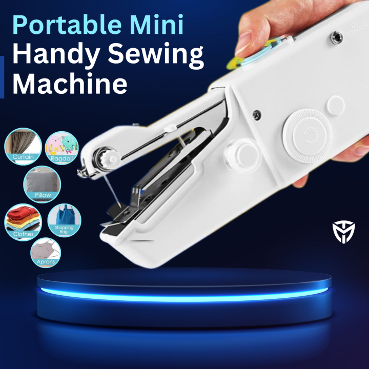 Mini Portable Handheld Sewing Machine – Easy Quick Stitch Tool for ...