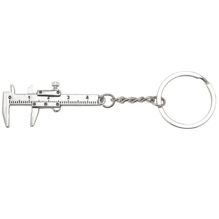 Useful Mini Vernier Caliper Tool Pendant Slides Key Chain 10CM | Daraz.pk