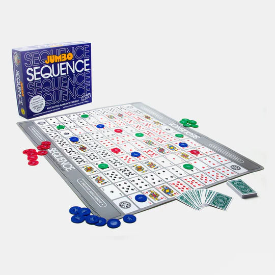Ultimate Collection of Sequence Jumbo Board And Card Games for Kids ...