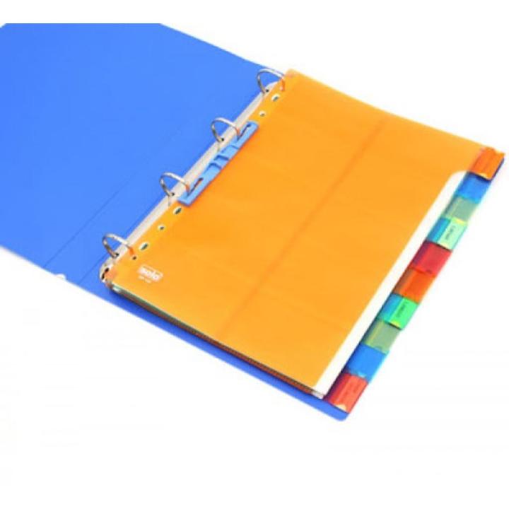 Office file Separators ABC 20 Plastic Dividers 6 different colors Size ...