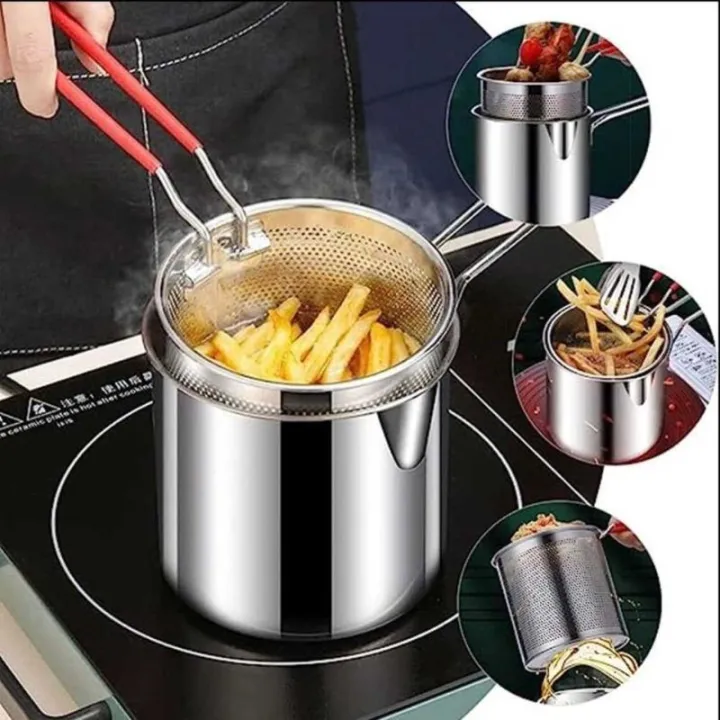 Stainless Steel Deep Fryer Frying Pot 304 Stainless Steel Deep Frying ...