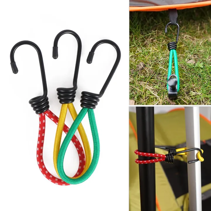 Canopy Awning Hooks Tarp Bungee Rope Fasteners Buckle for Outdoor Tent ...