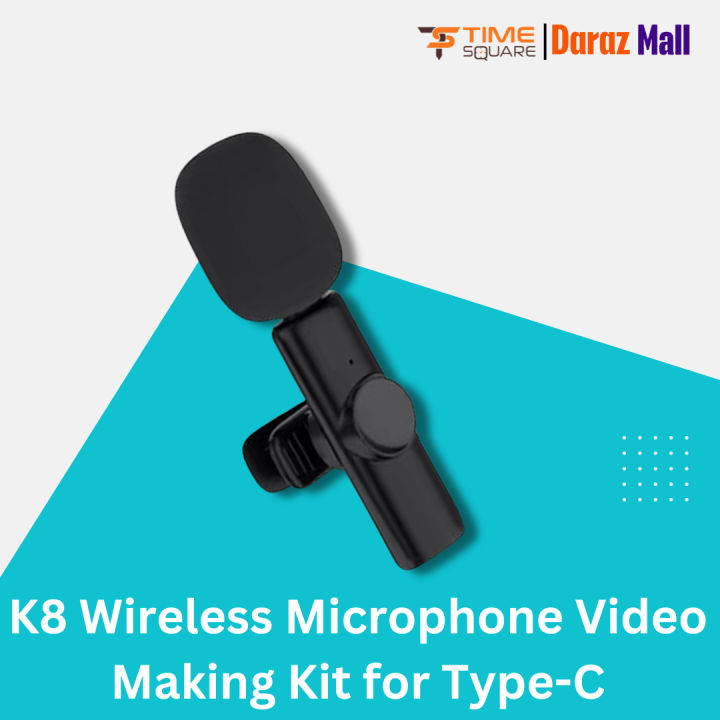 Time Square K8 Wireless Microphone | Daraz.pk